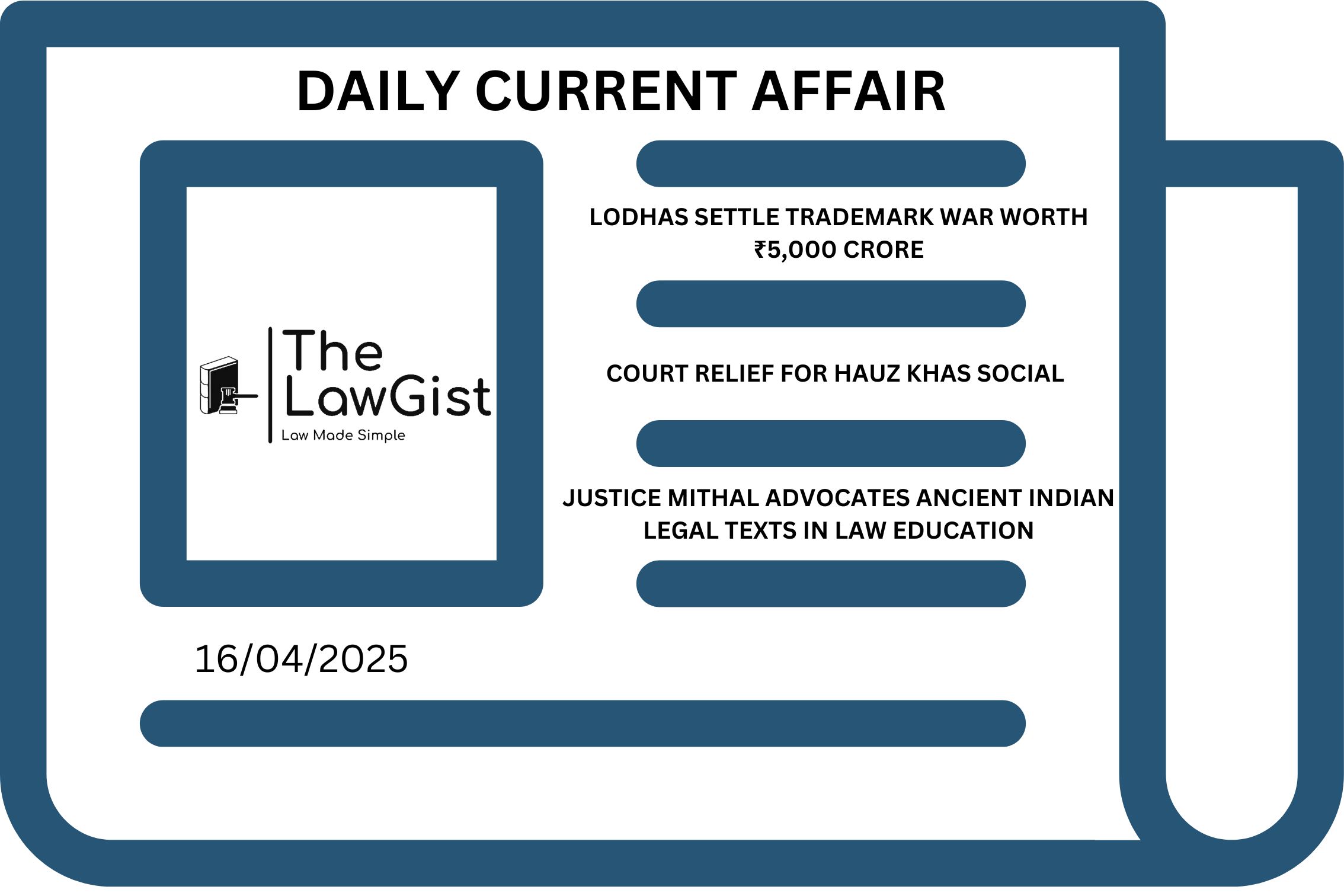 DAILY CURRENT AFFAIRS (16 APRIL 2025) - The LawGist